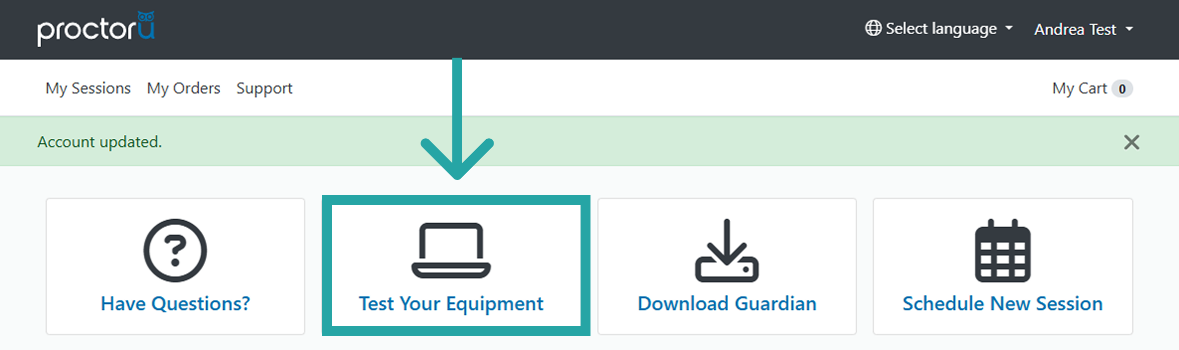 How to schedule a test – OMPT Knowledge base